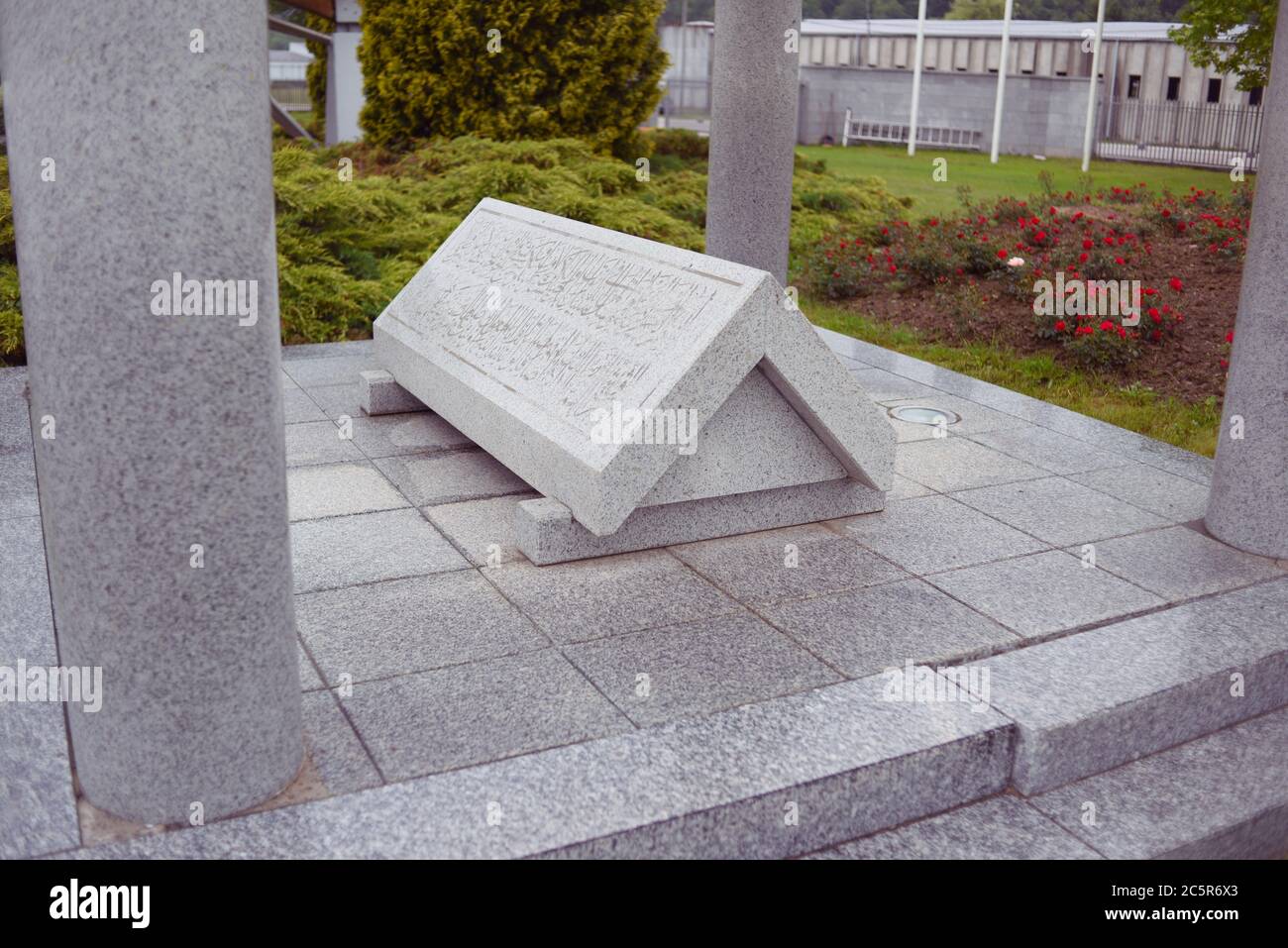 Srebrenica, Potocari, Bosnia-Herzegovina, June 01 2020: Srebrenica ...