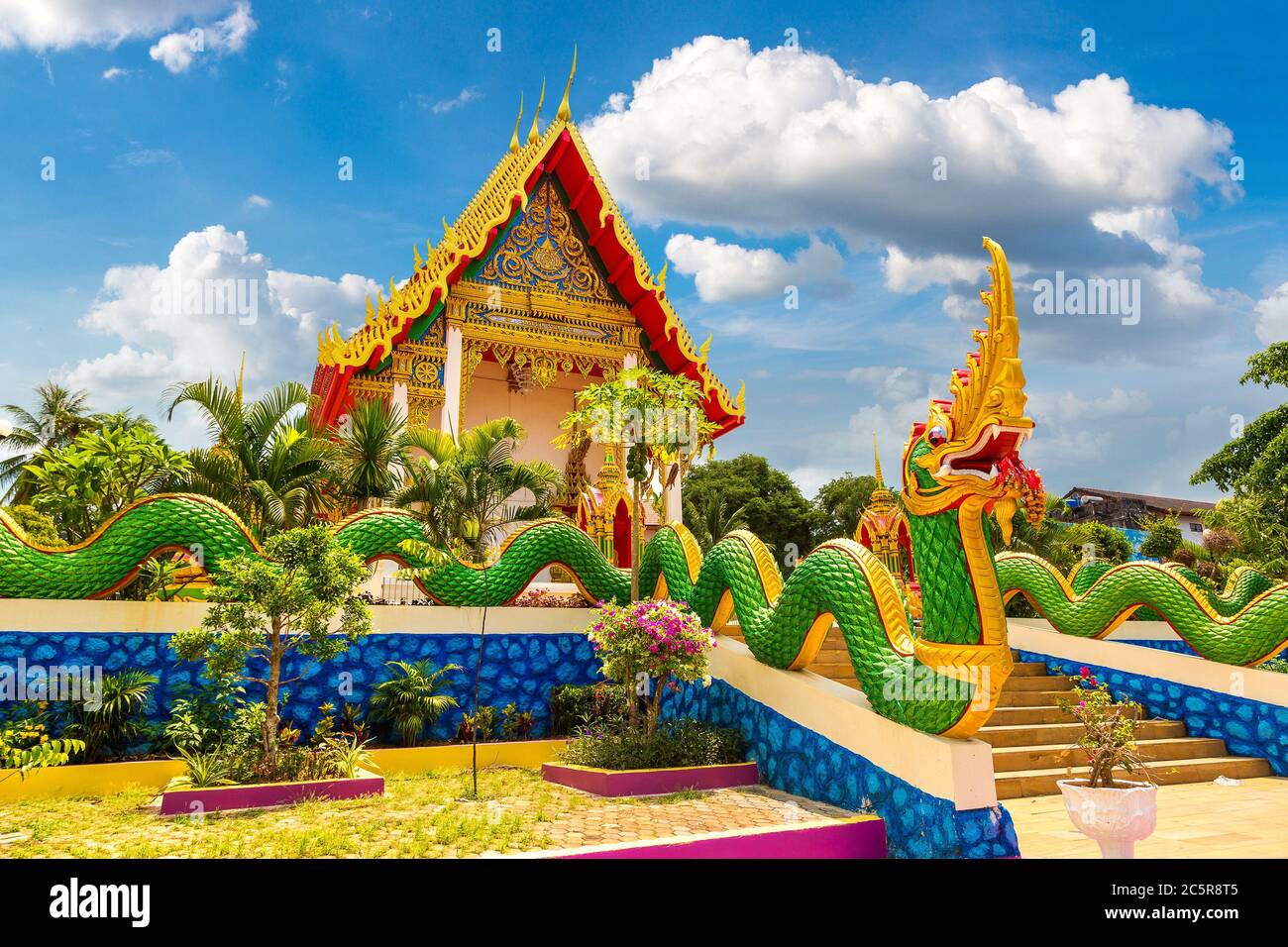 Karon Temple at Phuket in Thailand in a summer day Stock Photo - Alamy