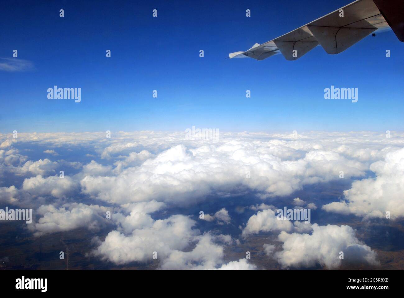 Airplane wing top view hi-res stock photography and images - Alamy