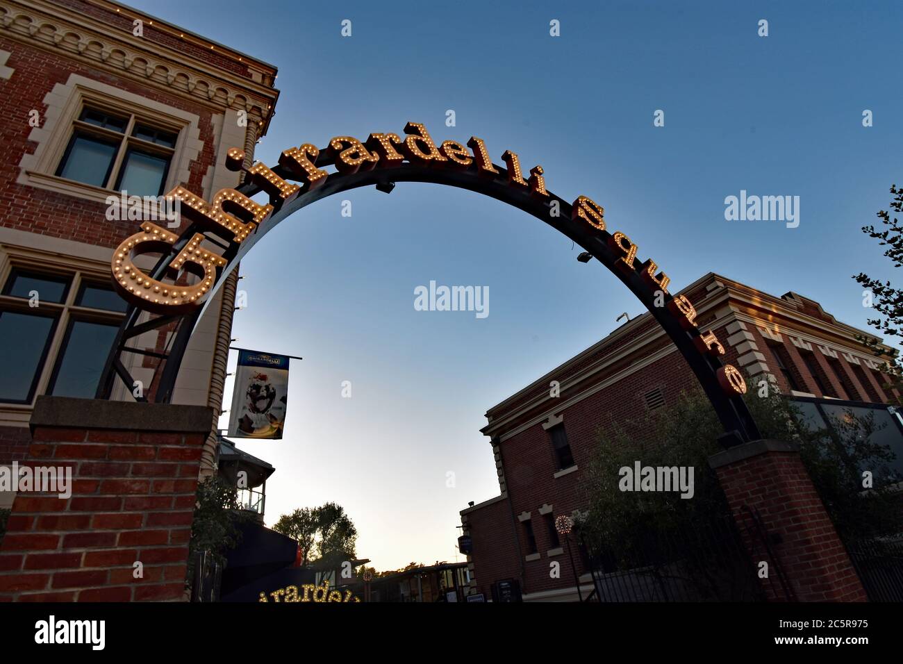 Ghirardelli Square Sign