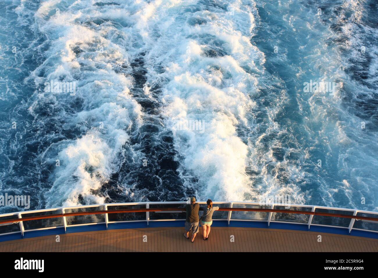 Ship waves deck hi-res stock photography and images - Alamy