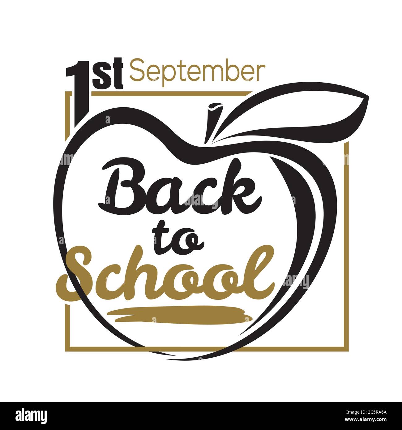 1st day school Stock Vector Images - Alamy