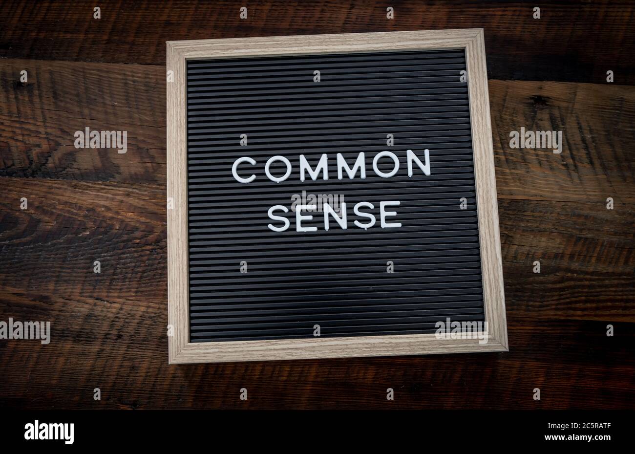 Sense sign hi-res stock photography and images - Alamy