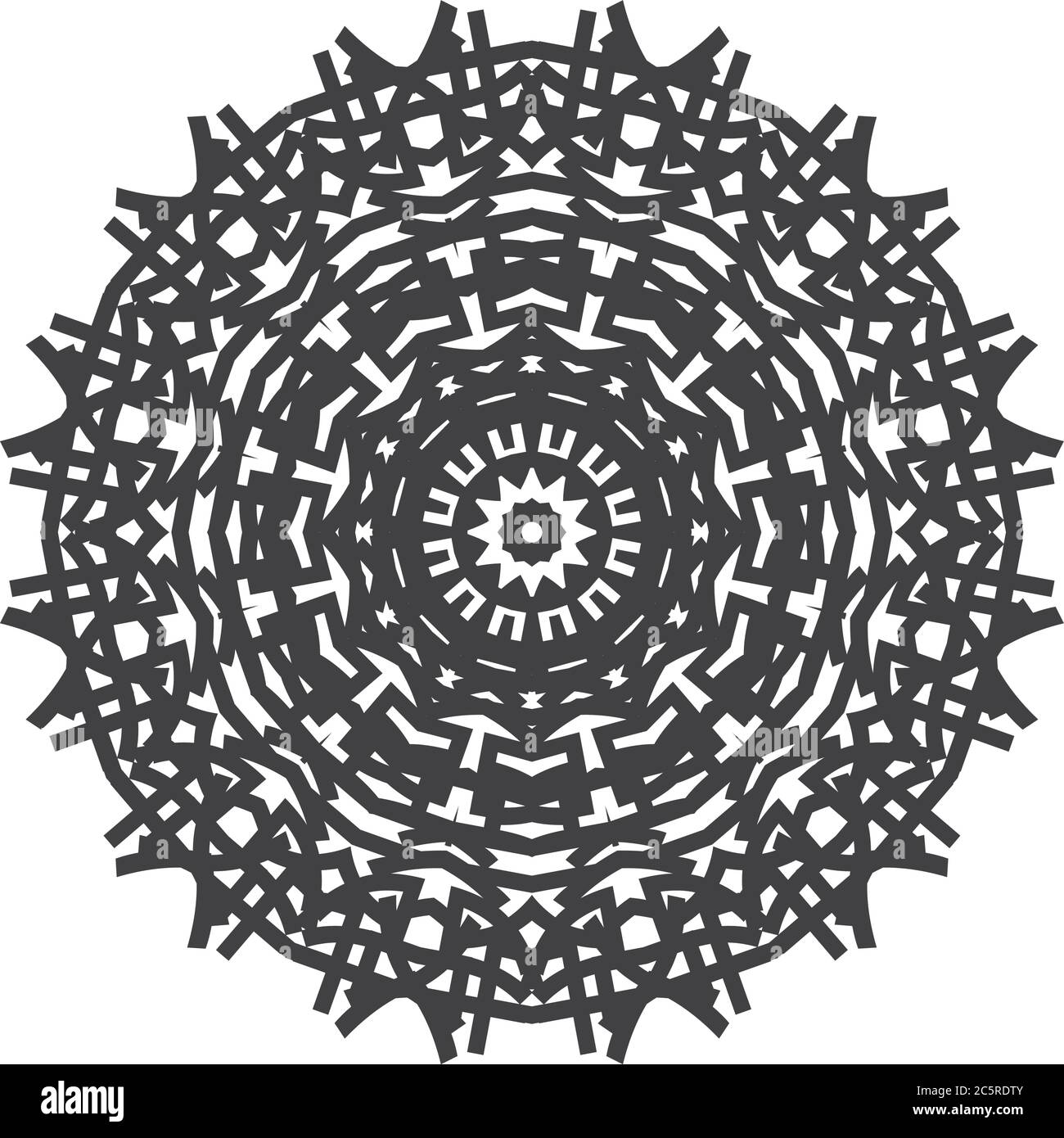 A mandala is a geometric configuration of symbols Stock Vector Image ...