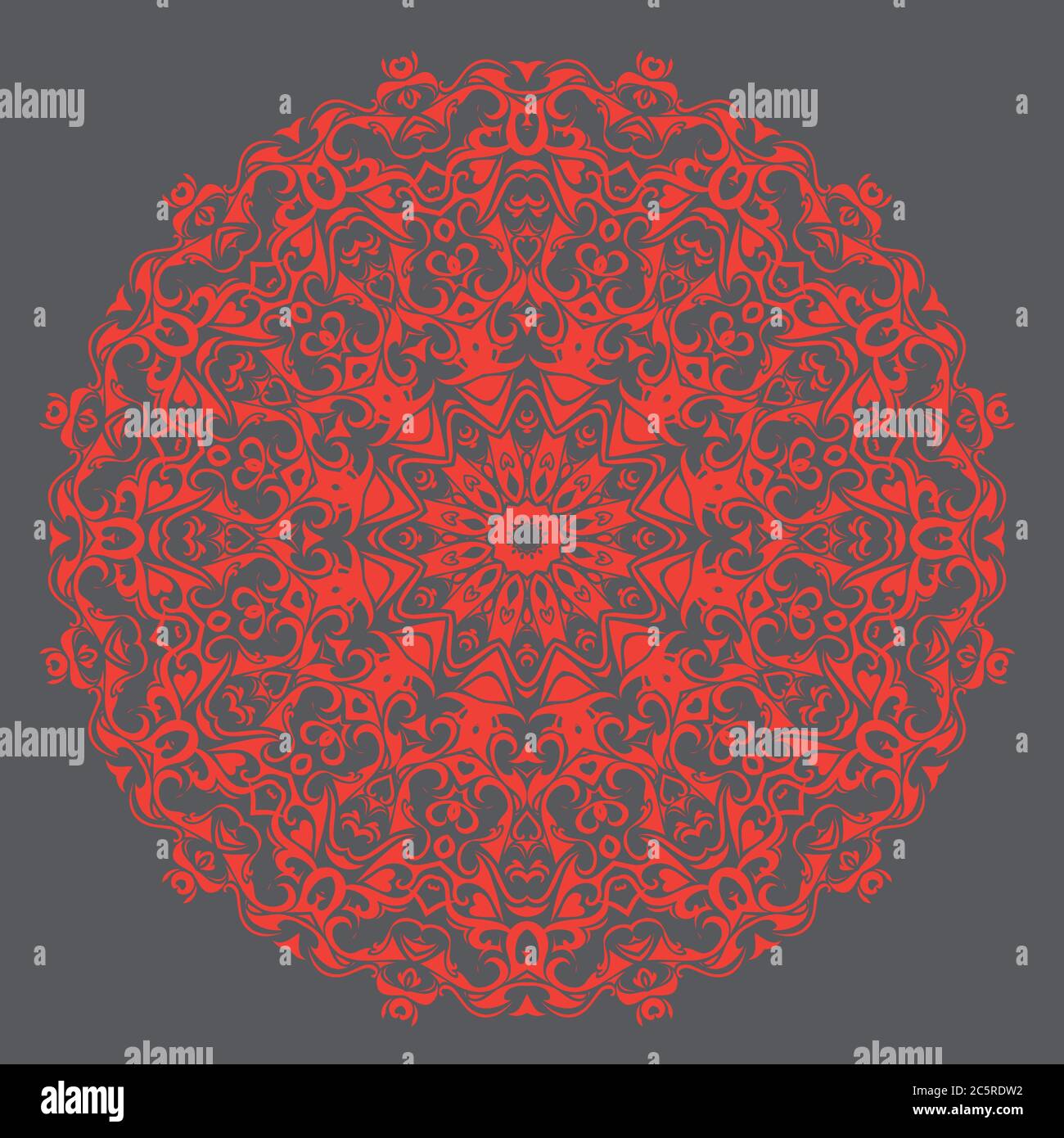 A mandala is a geometric configuration of symbols Stock Vector Image ...