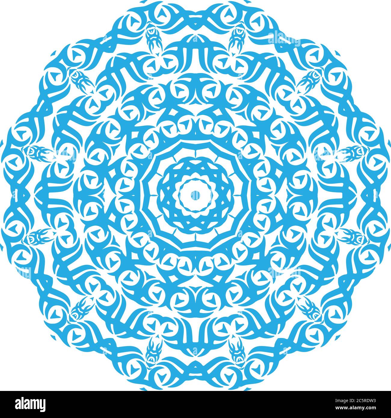A mandala is a geometric configuration of symbols Stock Vector Image ...