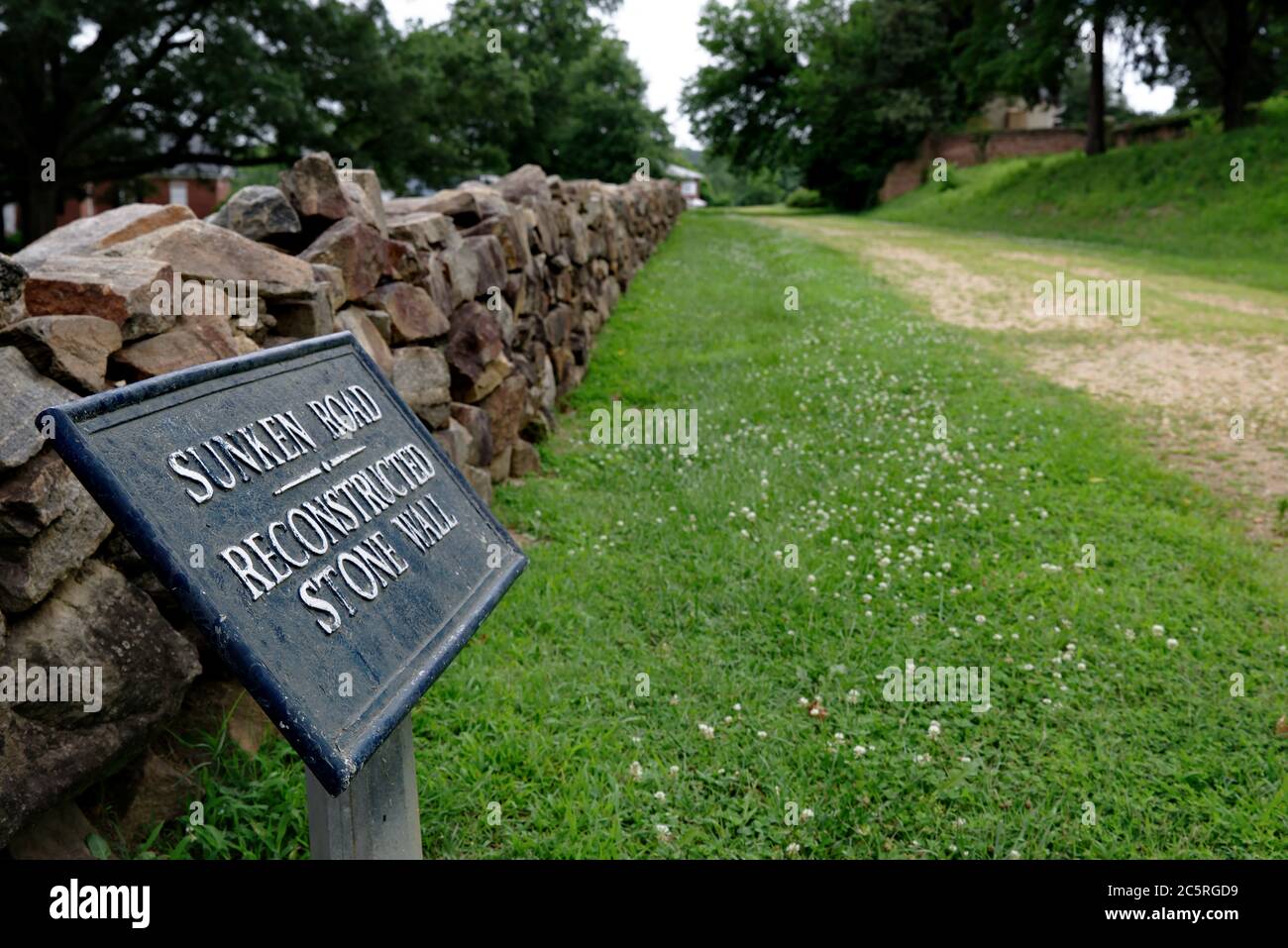 Sunken road civil war hi-res stock photography and images - Alamy