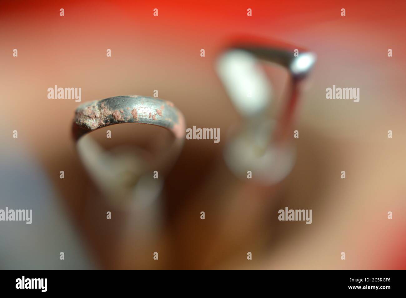 Tools for forming clay with Depth of Field Stock Photo - Alamy