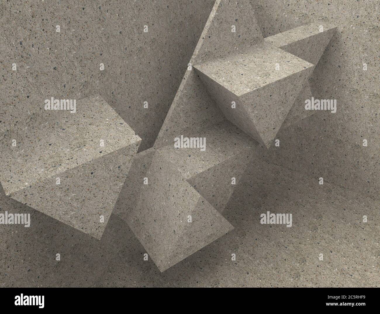 3d Abstract Architecture. 3d render illustration Stock Photo - Alamy