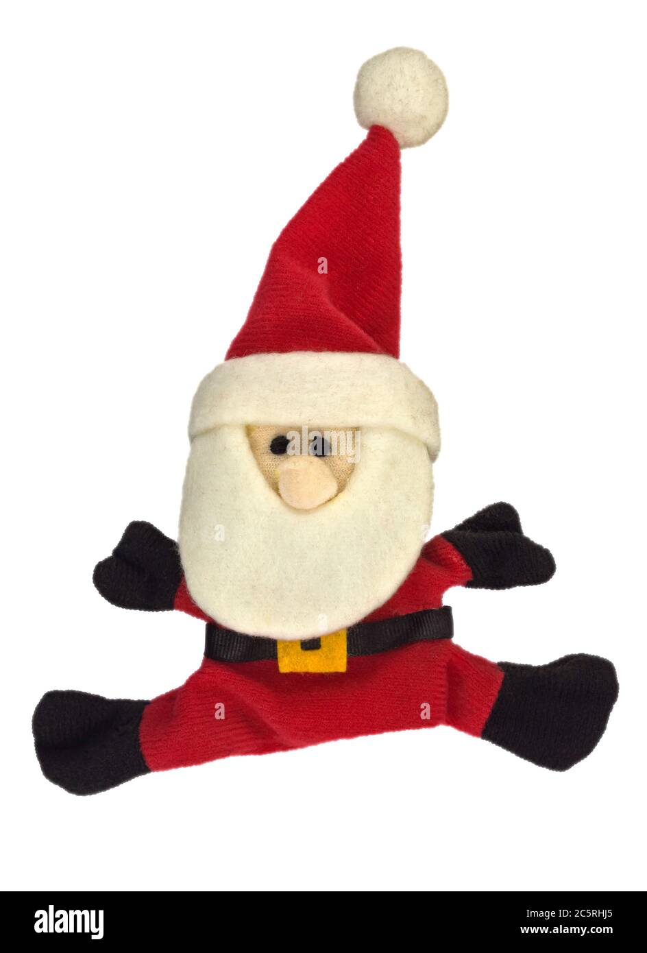 Santa Claus isolated on white. This is mass production. Clipping path ...