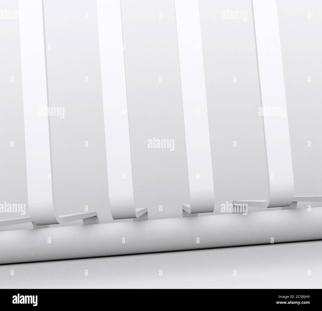 3d Rendering of White Arch Construction. Abstract Architecture ...