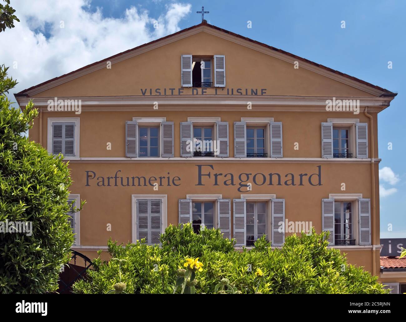 GRASSE, FRANCE - JUNE 2, 2014: Parfumerie Fragonard Factory. Fragonard ...