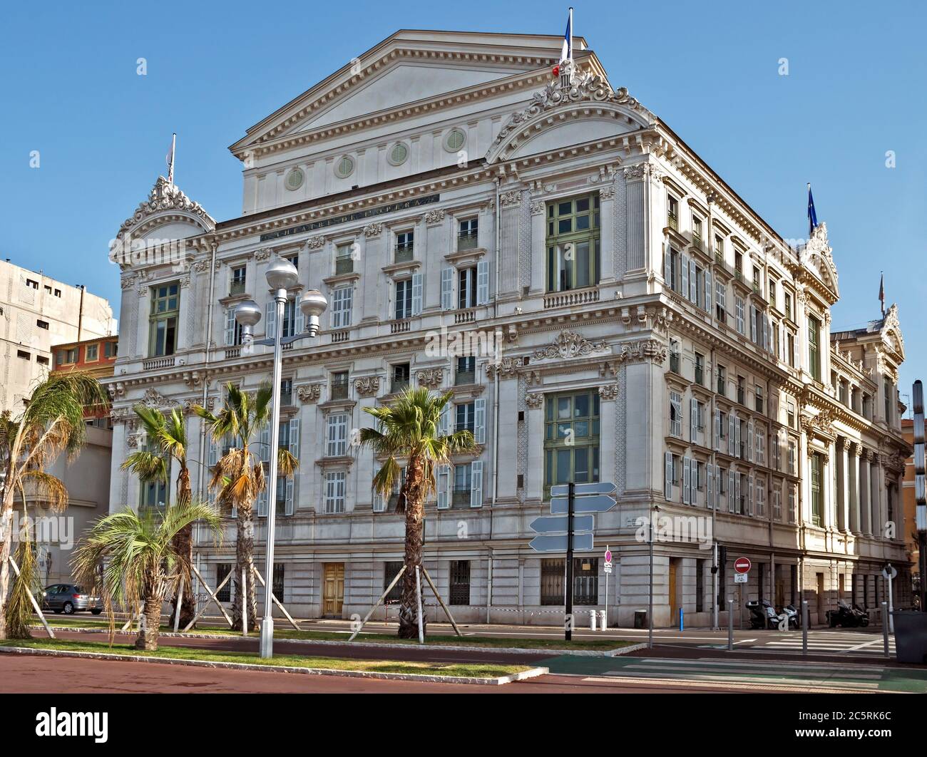 Opera house in city of Nice, France Stock Photo - Alamy
