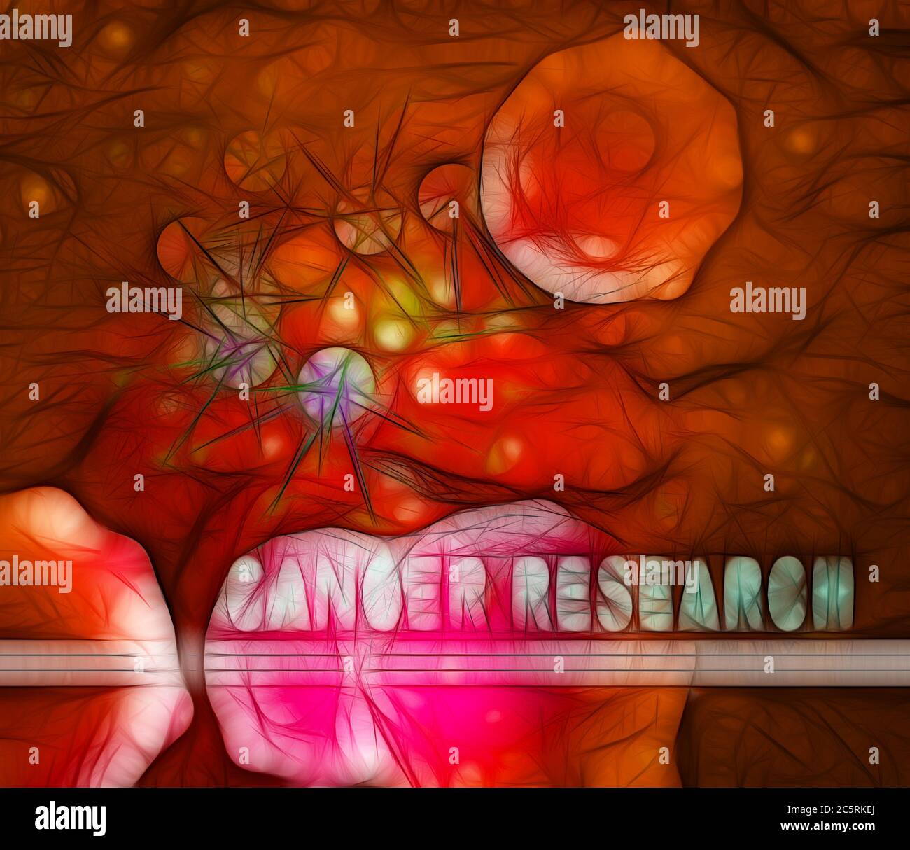 word CANCER RESEARCH writing on cancer image background Stock Photo - Alamy