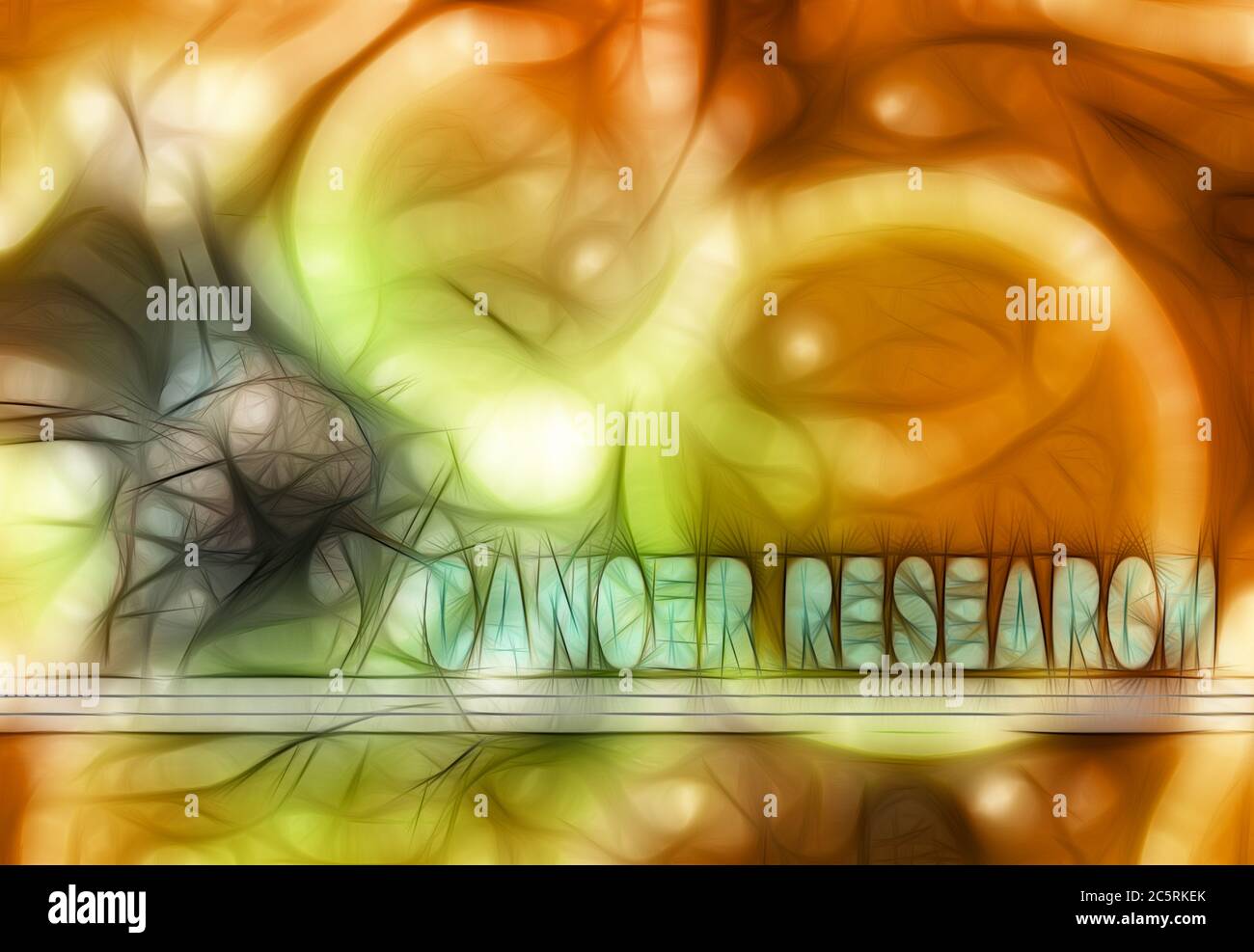 word CANCER RESEARCH writing on cancer image background Stock Photo - Alamy