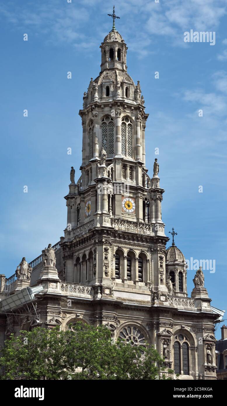 Eglise de la sainte trinite hi-res stock photography and images - Alamy