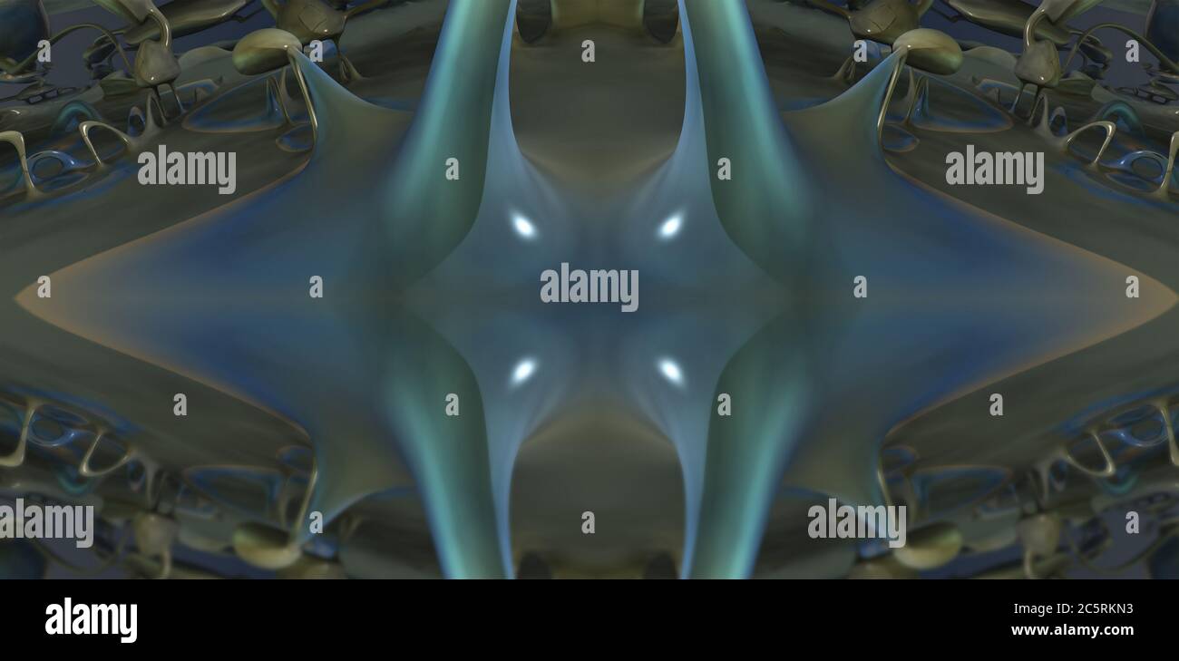 3d illustration of abstract geometric composition ,digital art works ...