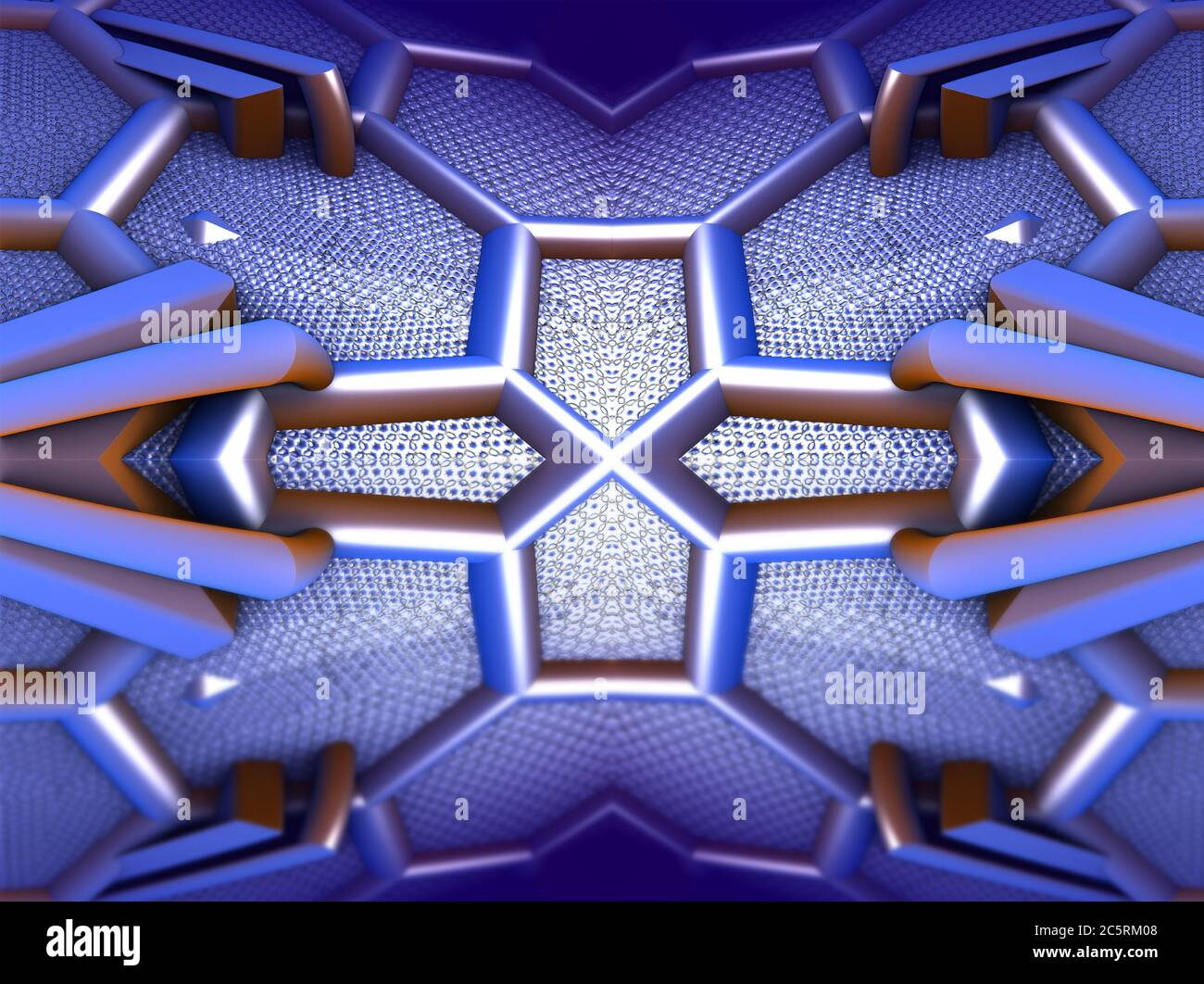 3d illustration of abstract geometric composition ,digital art works ...