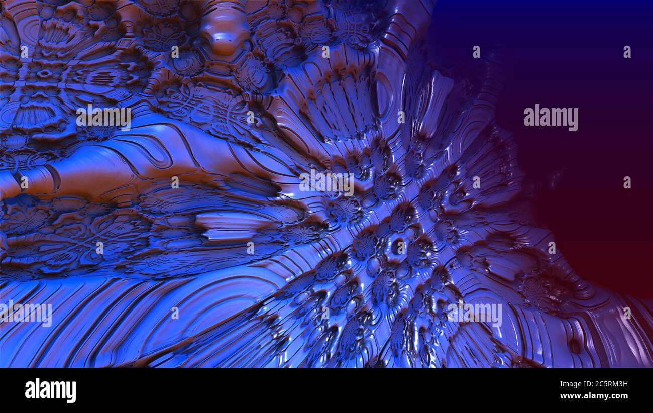 3d illustration of abstract geometric composition ,digital art works ...