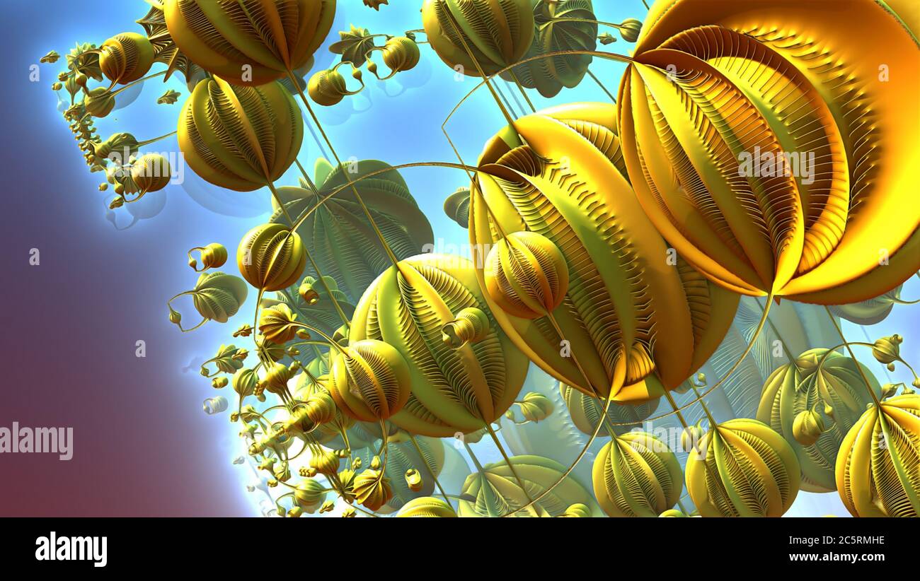 3d illustration of abstract geometric composition ,digital art works ...