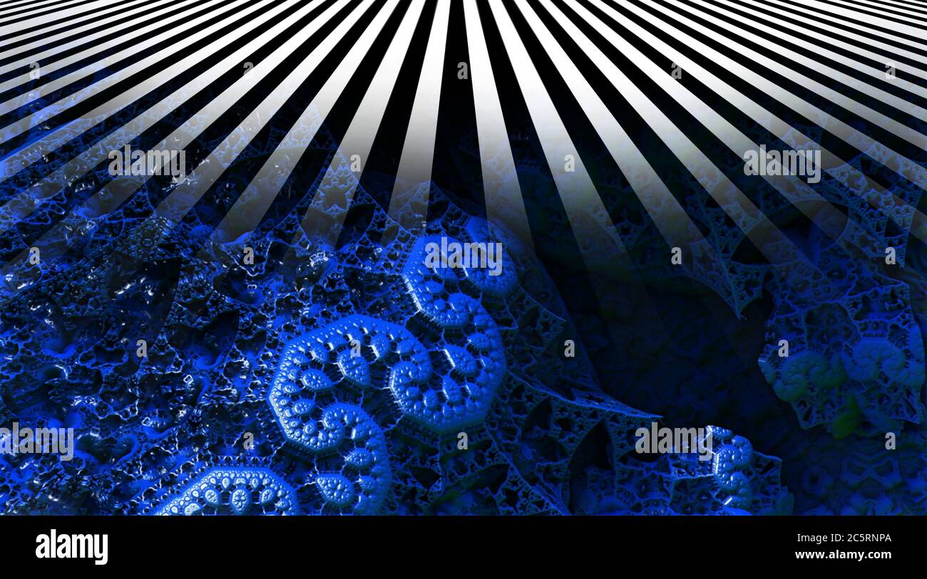 3d illustration of abstract geometric composition ,digital art works ...