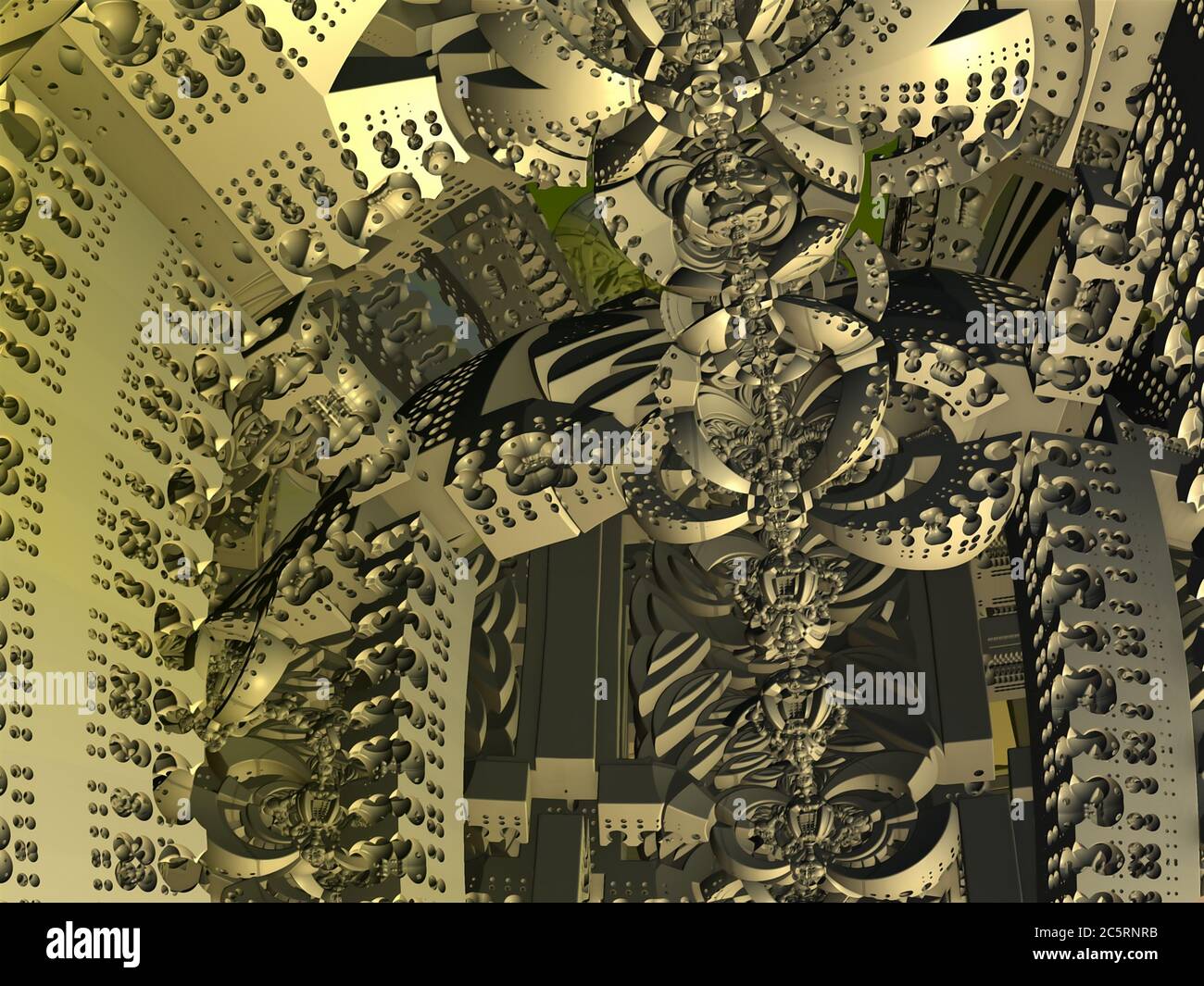 3d illustration of abstract geometric composition ,digital art works ...