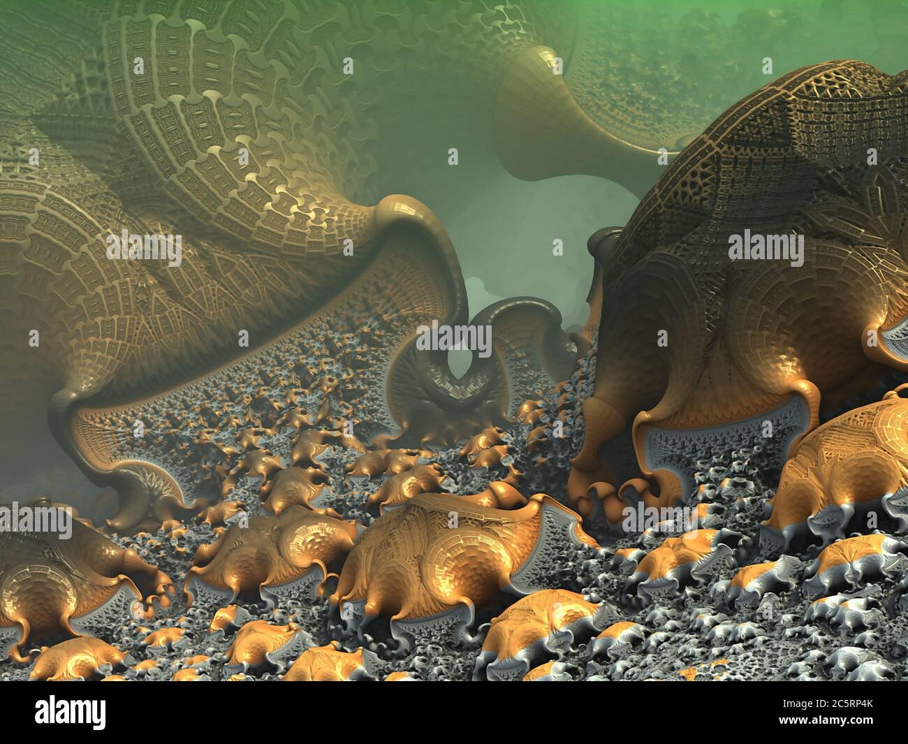 3d illustration of abstract geometric composition ,digital art works ...