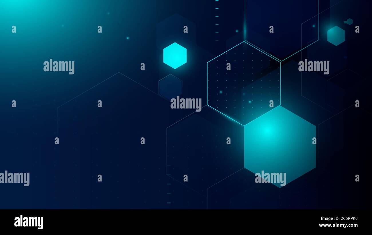 Abstract Technology, Futuristic Digital Hi Tech Concept. Abstract ...