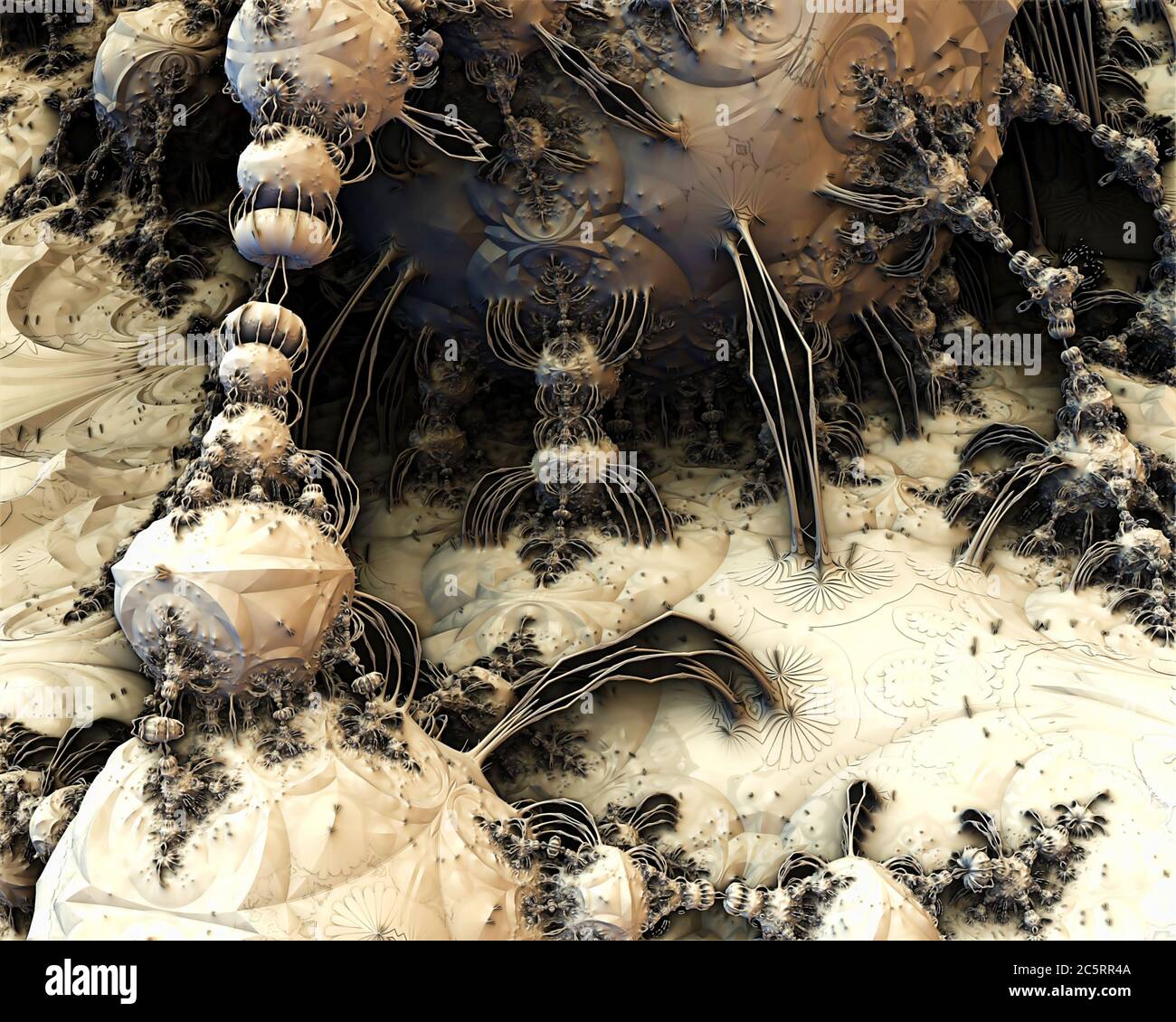 abstract geometric composition 3d illustration Stock Photo - Alamy