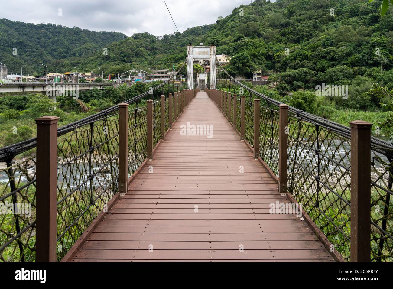 Asia taiwan view suspension bridge hi-res stock photography and images ...