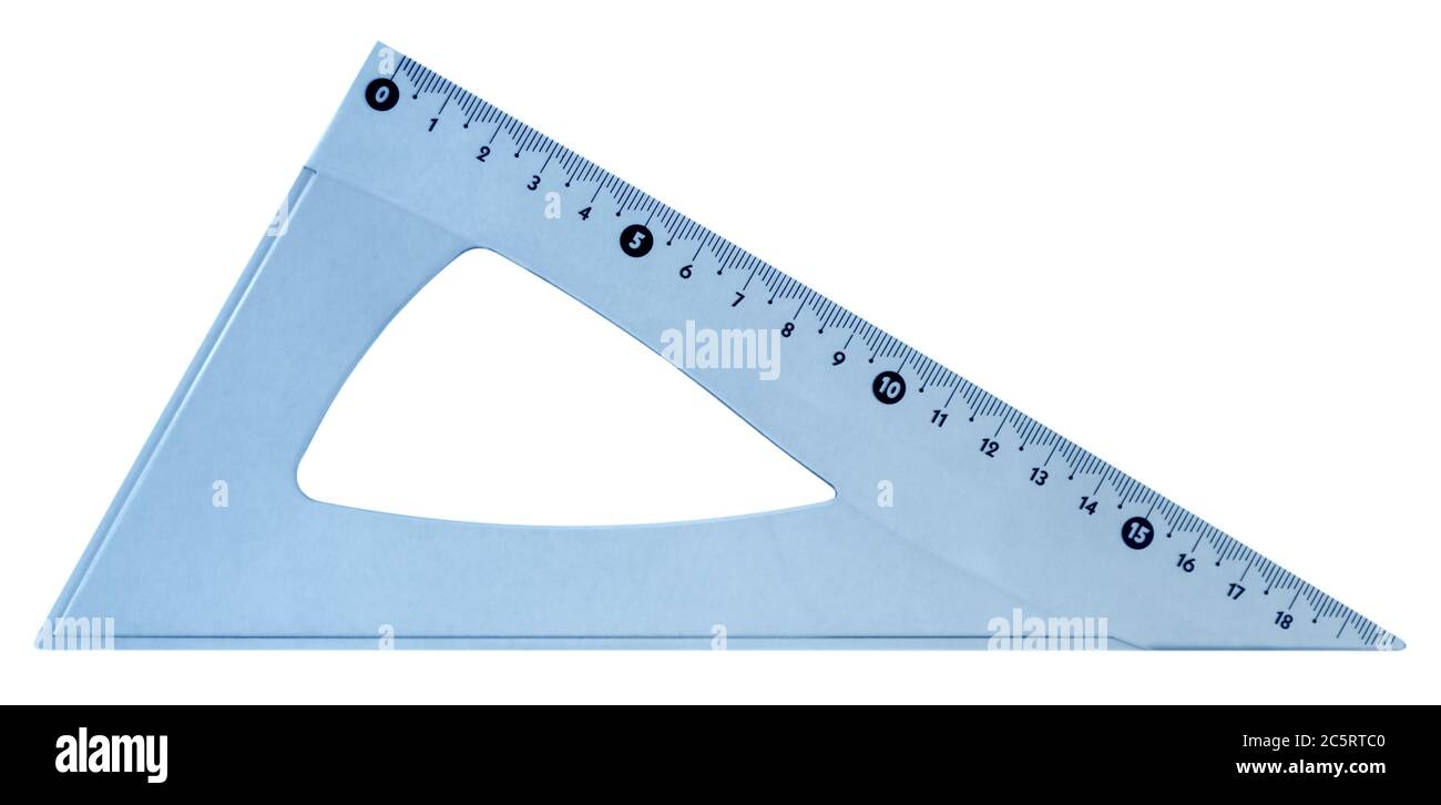 Triangle on a white background. Clipping path included Stock Photo - Alamy