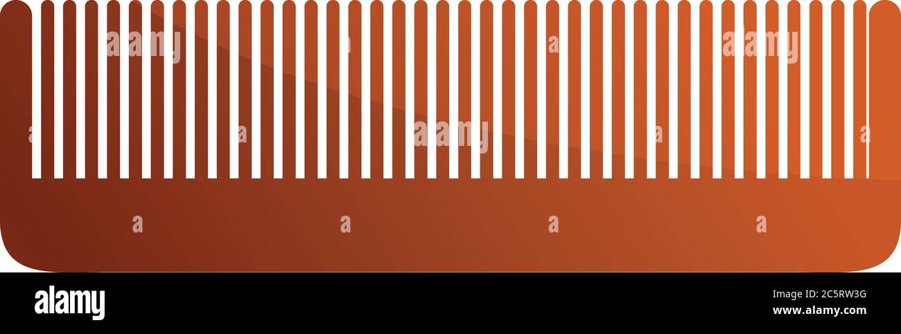 Black plastic comb icon cartoon Cut Out Stock Images & Pictures - Alamy