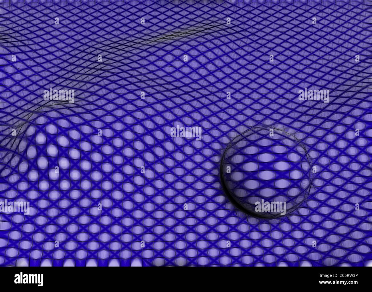 Blue - white plane, made in 3d software Stock Photo - Alamy