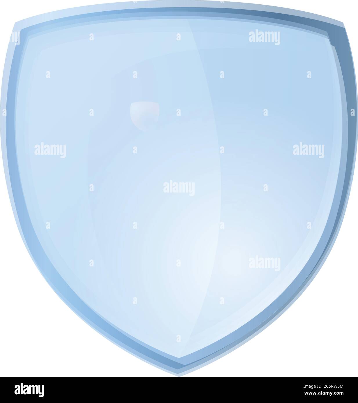 Strong protective glass icon. Cartoon of strong protective glass vector ...