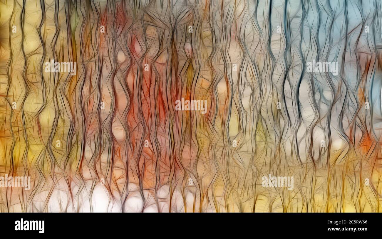 Color full glass made in 2d software Stock Photo - Alamy