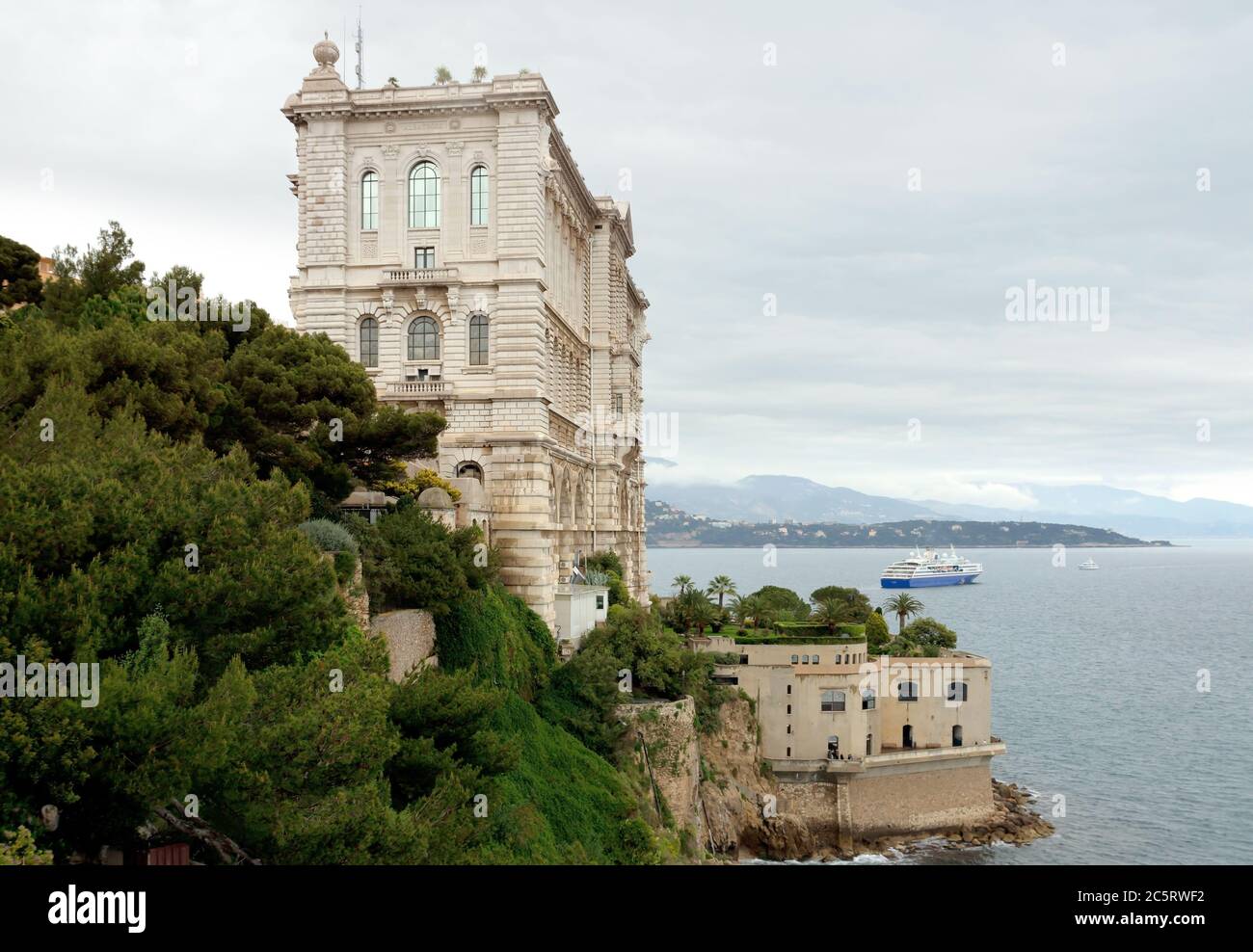 MONTE CARLO, MONACO - APRIL 28: Oceanographic Museum is a museum of ...