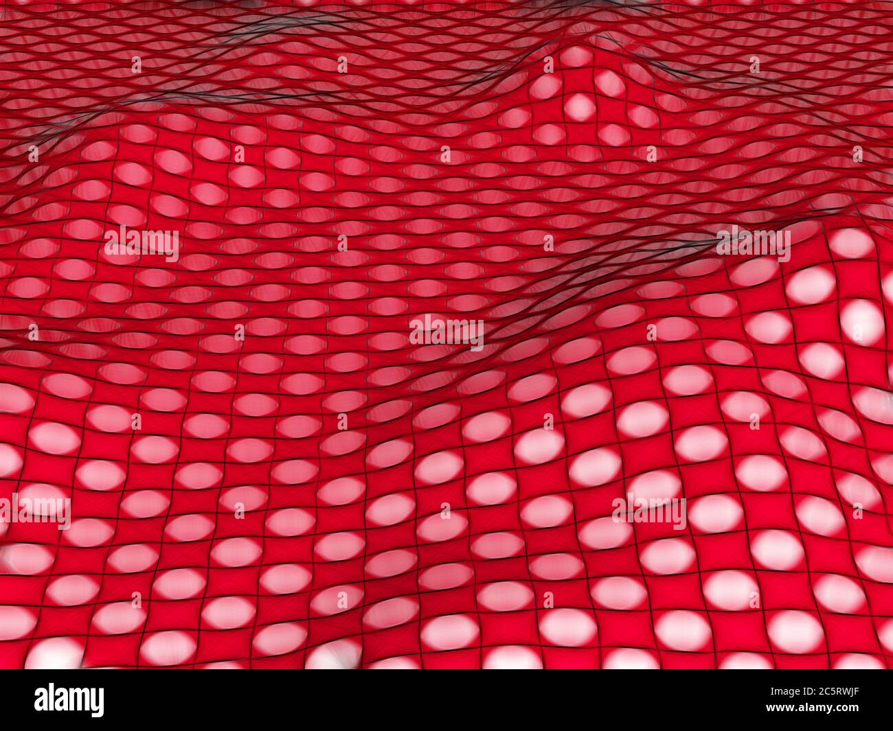 Red-white plane made in 3d software Stock Photo - Alamy