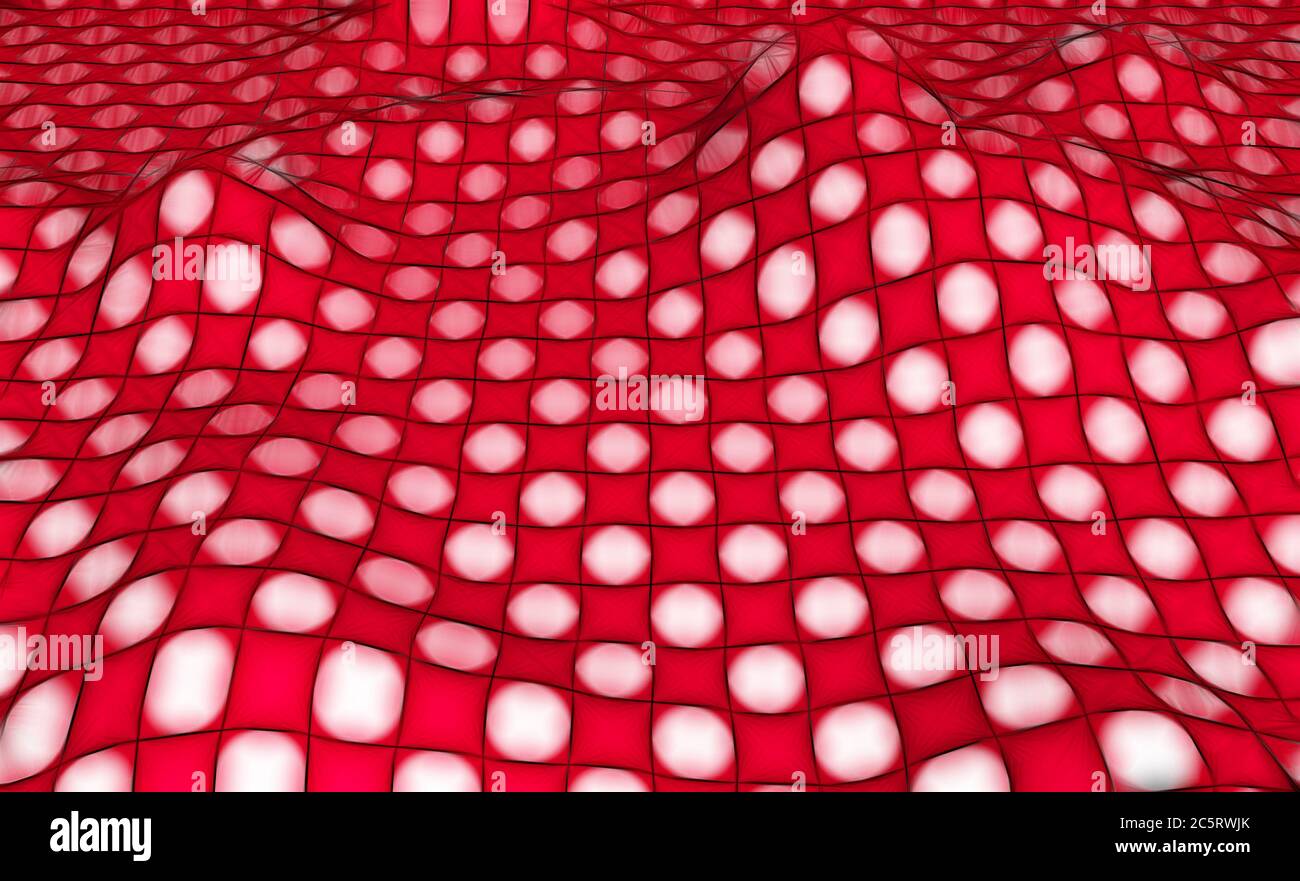 Red-white plane made in 3d software Stock Photo - Alamy