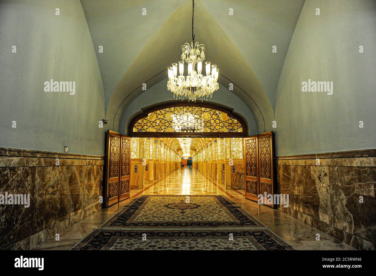 Shrine Of Imam Reza In Mashhad High Resolution Stock Photography and ...