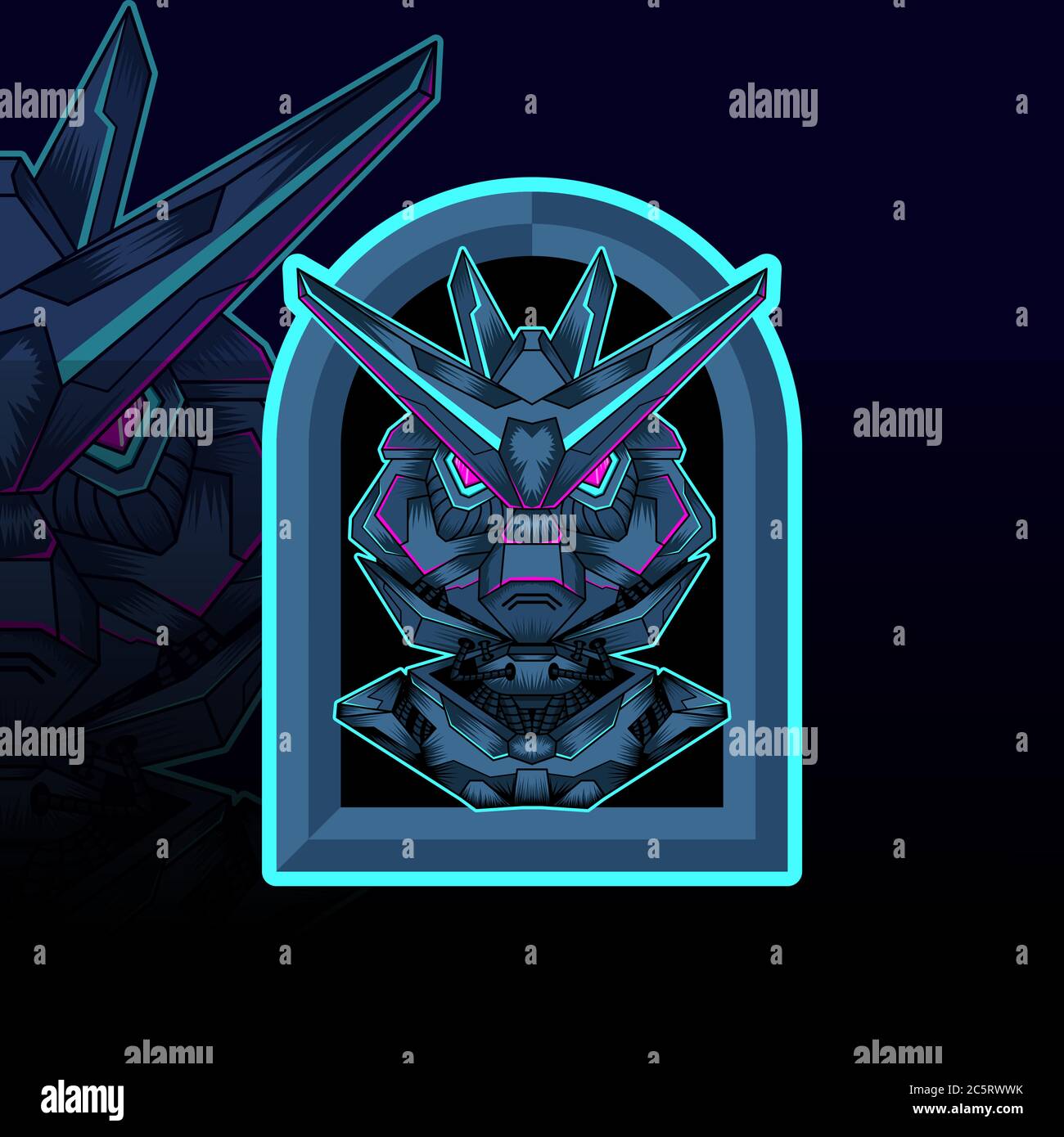 Mecha skull hi-res stock photography and images - Alamy