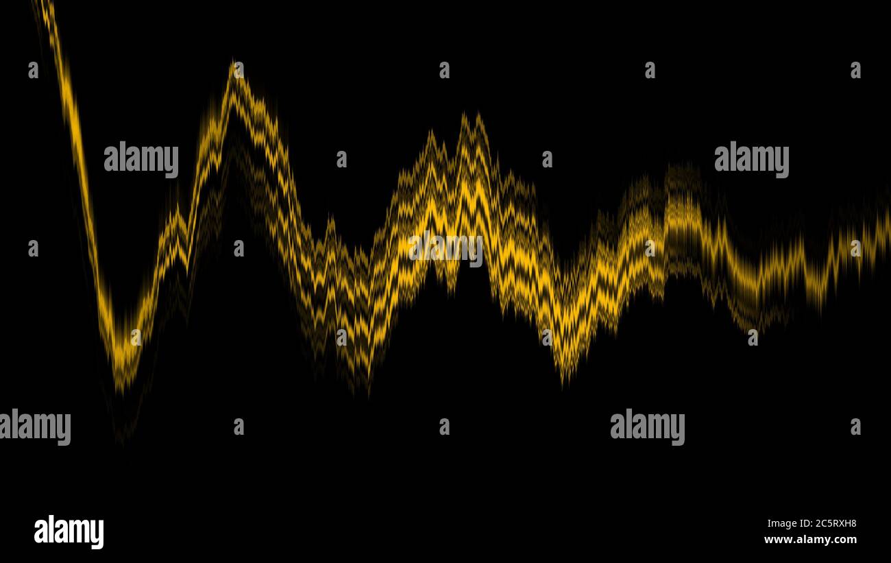 Movement of light sound wave hi-res stock photography and images - Alamy