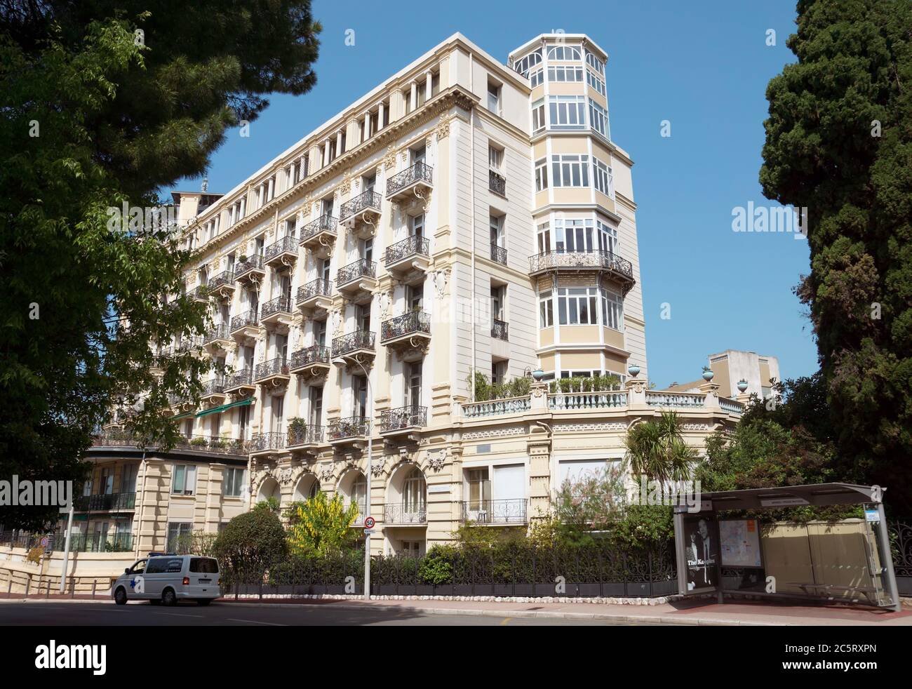 NICE, FRANCE - MAY 2: Architecture of city on May 2, 2013 in Nice ...