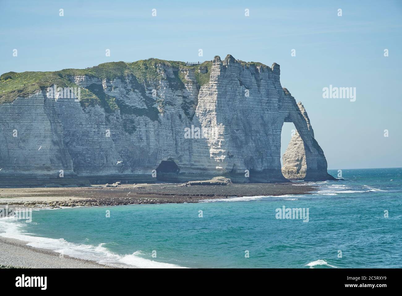 The Arch of Etretat Stock Photo - Alamy