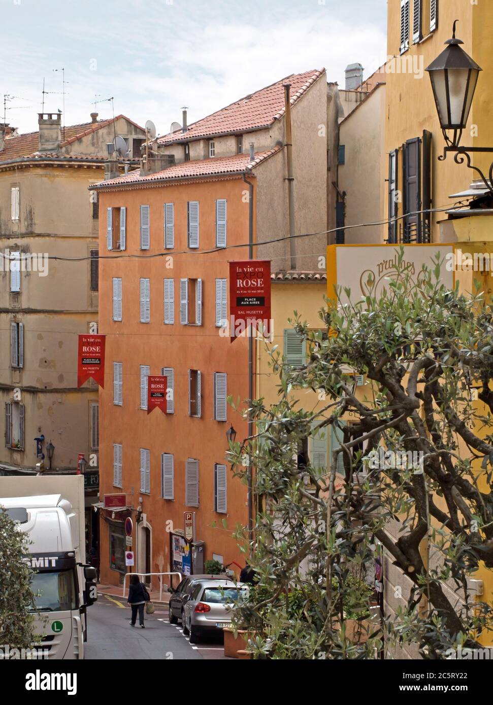 GRASSE, FRANCE - MAY 3: Architecture of Grasse Town in the southern ...