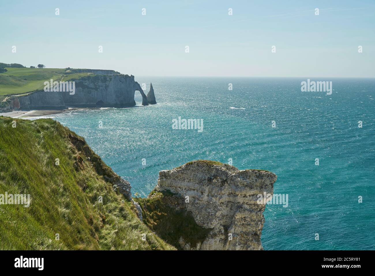 Etretat needle hi-res stock photography and images - Alamy