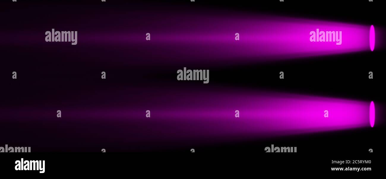 Purple projector. Spotlight stage isolated on black background. Award ...