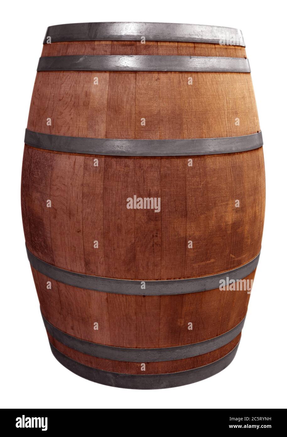 Empty timber barrel Cut Out Stock Images & Pictures - Alamy