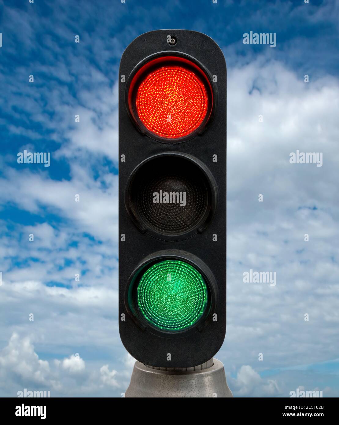 Red blue lights included hi-res stock photography and images - Alamy