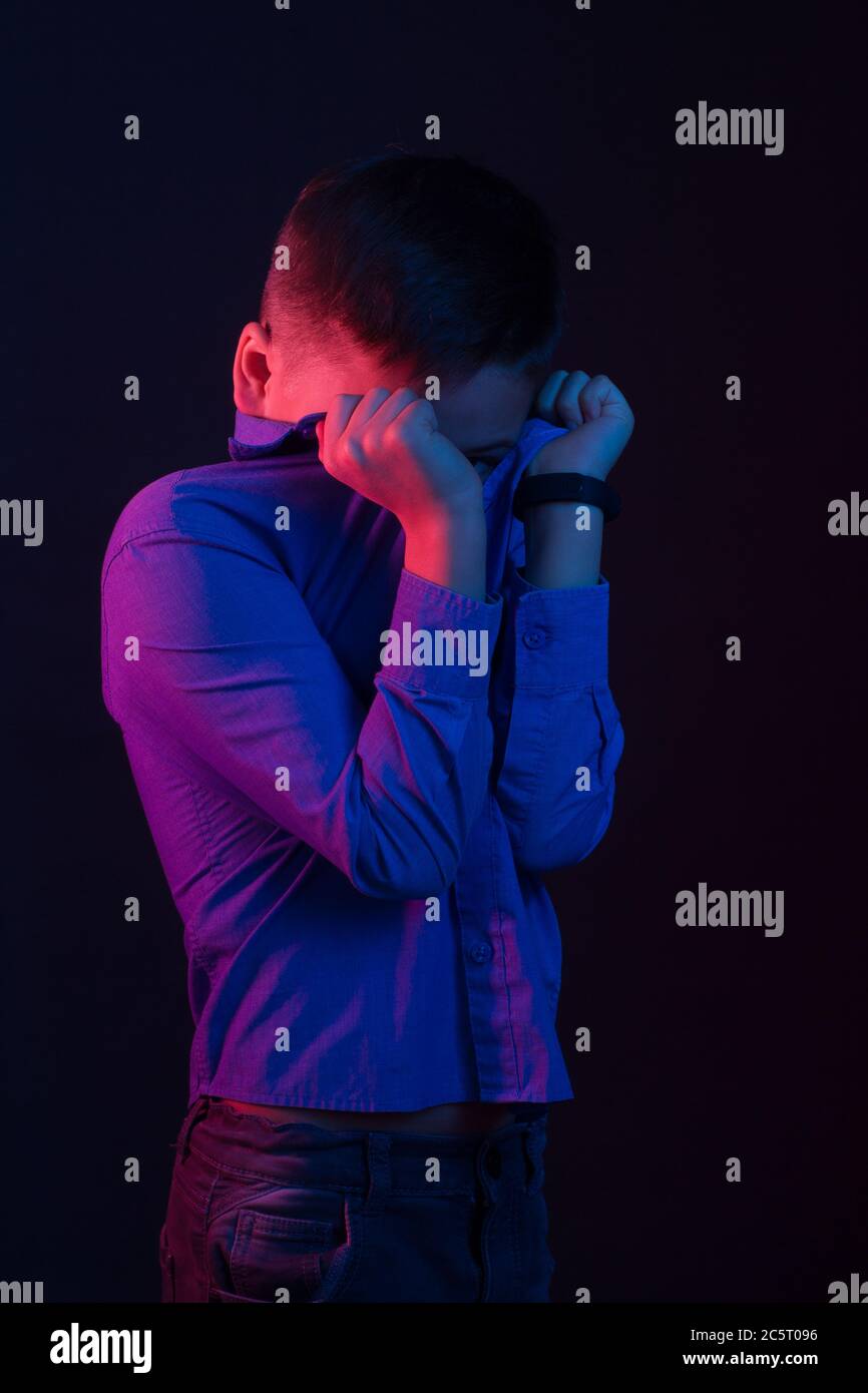 Hood Over Head High Resolution Stock Photography and Images - Alamy