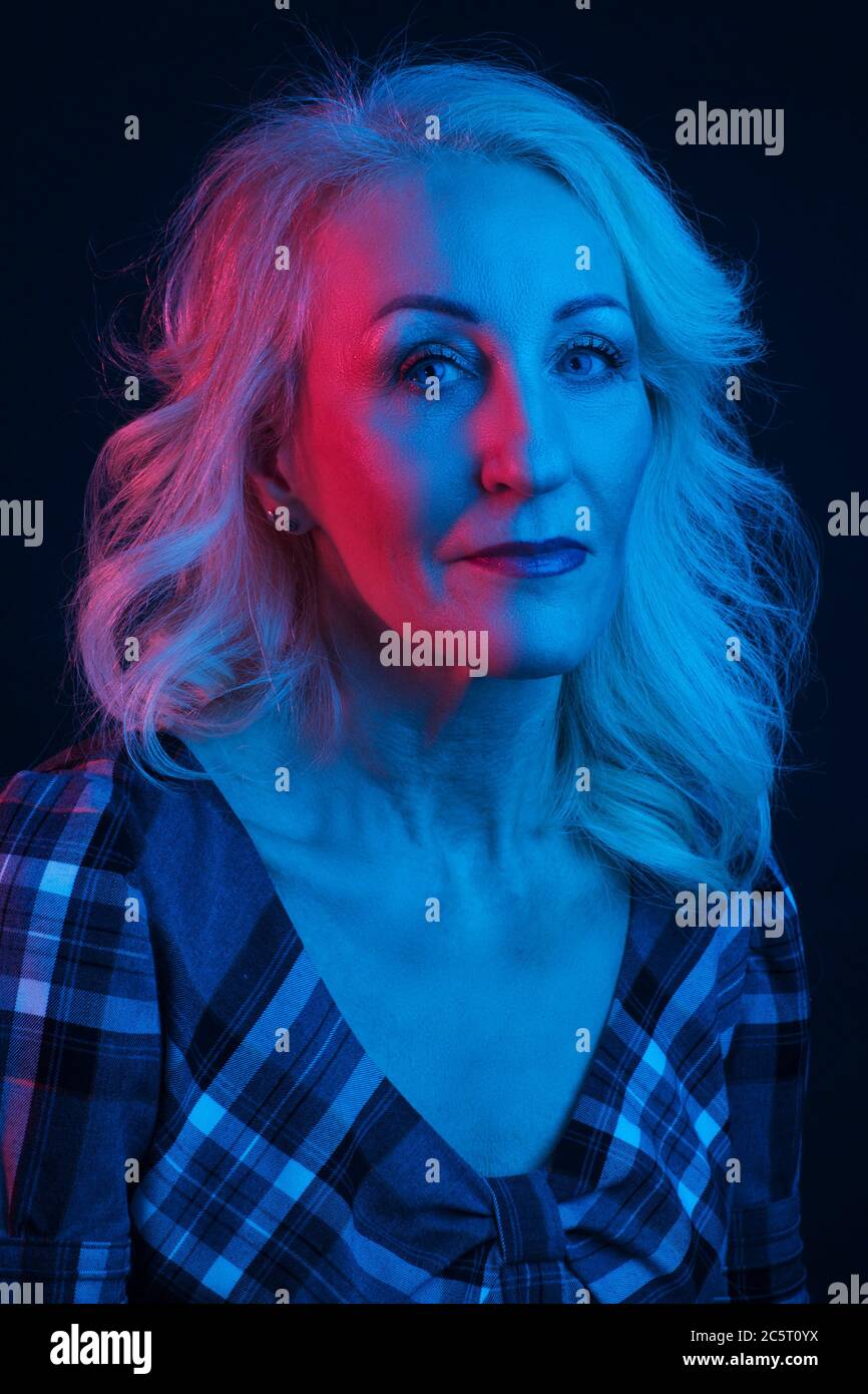 Red lights person hi-res stock photography and images - Alamy